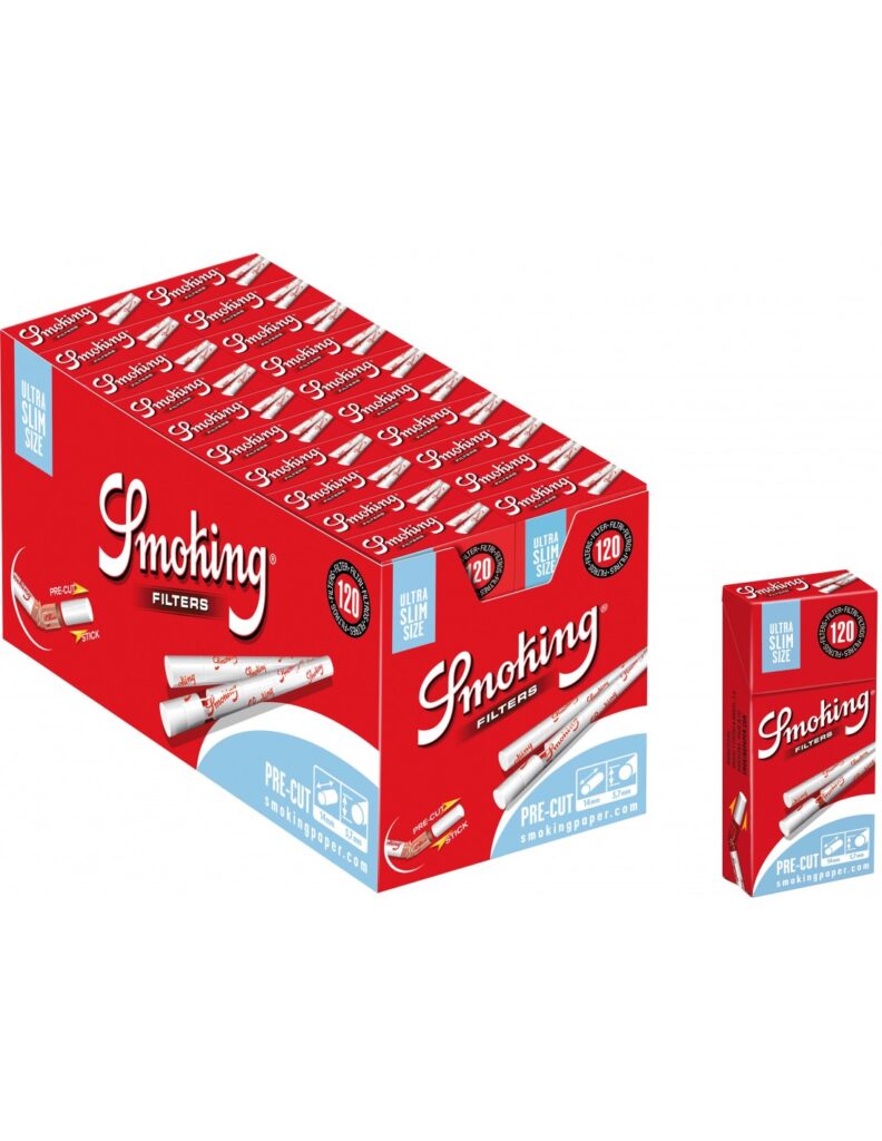 FILTROS SMOKING STICKS 5.5MM -2.400 Filt - Milestancos.com